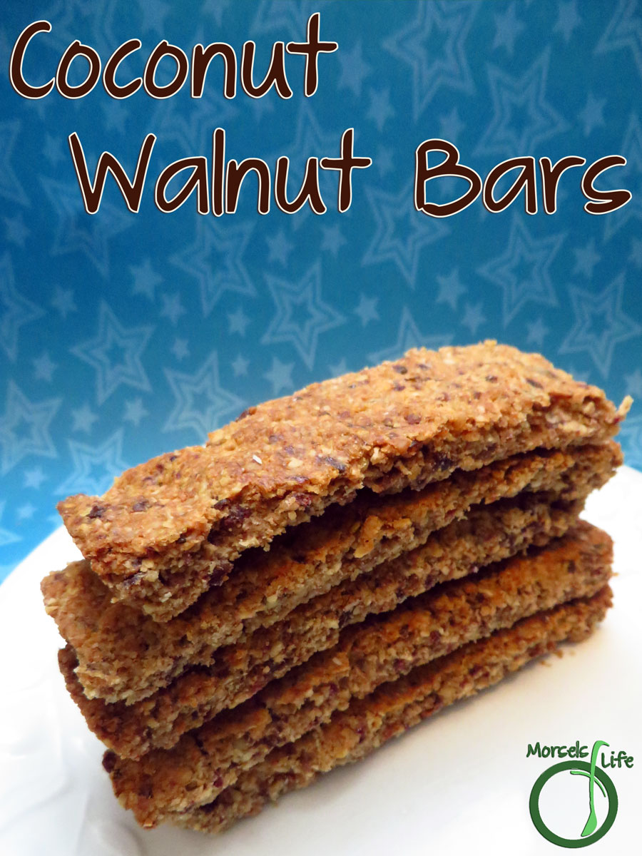 Coconut Walnut Bars | Morsels of Life