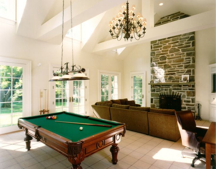 Billiards Room Design Idea & Tips.