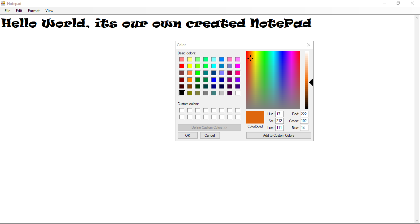 How to create NotePad Text Editor using C-Sharp| Dot-Net Development ...