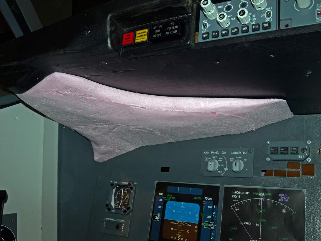 Boeing 737 Homecockpit: MIP (Main Instrumenten Panel) + CDU