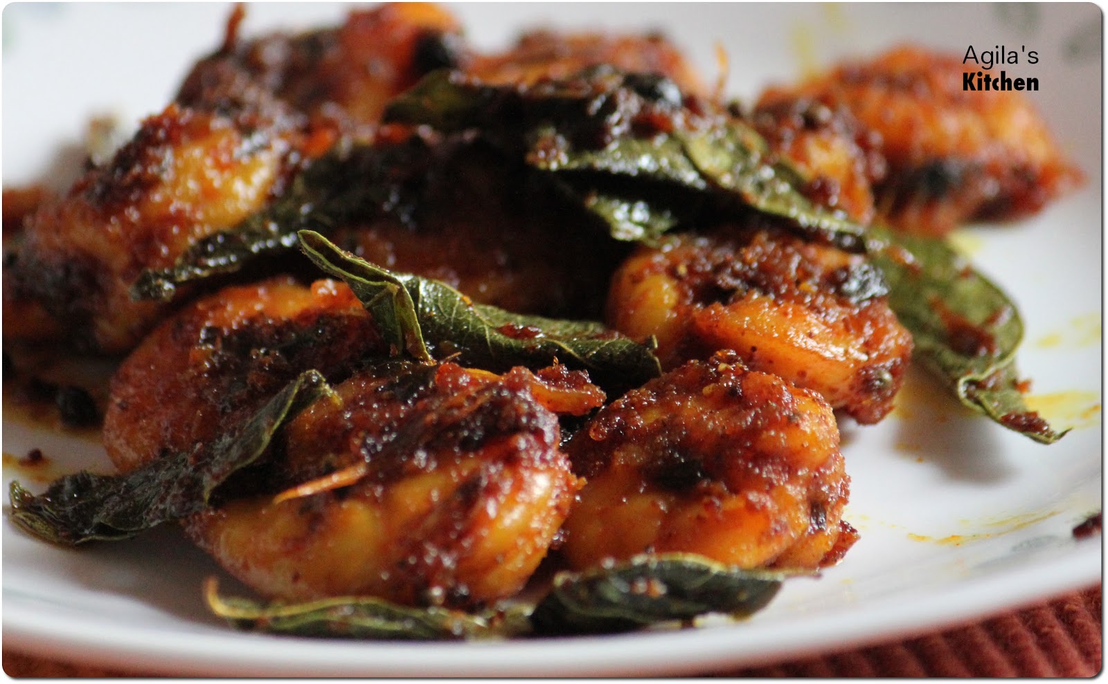 Agila's Kitchen: Spicy Prawns Fry