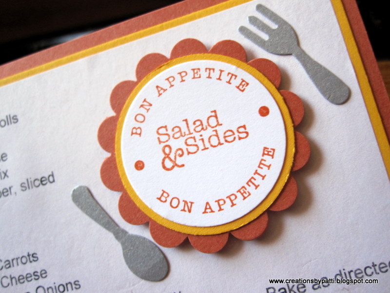 Creations by Patti: A Surprise Birthday Potluck.............