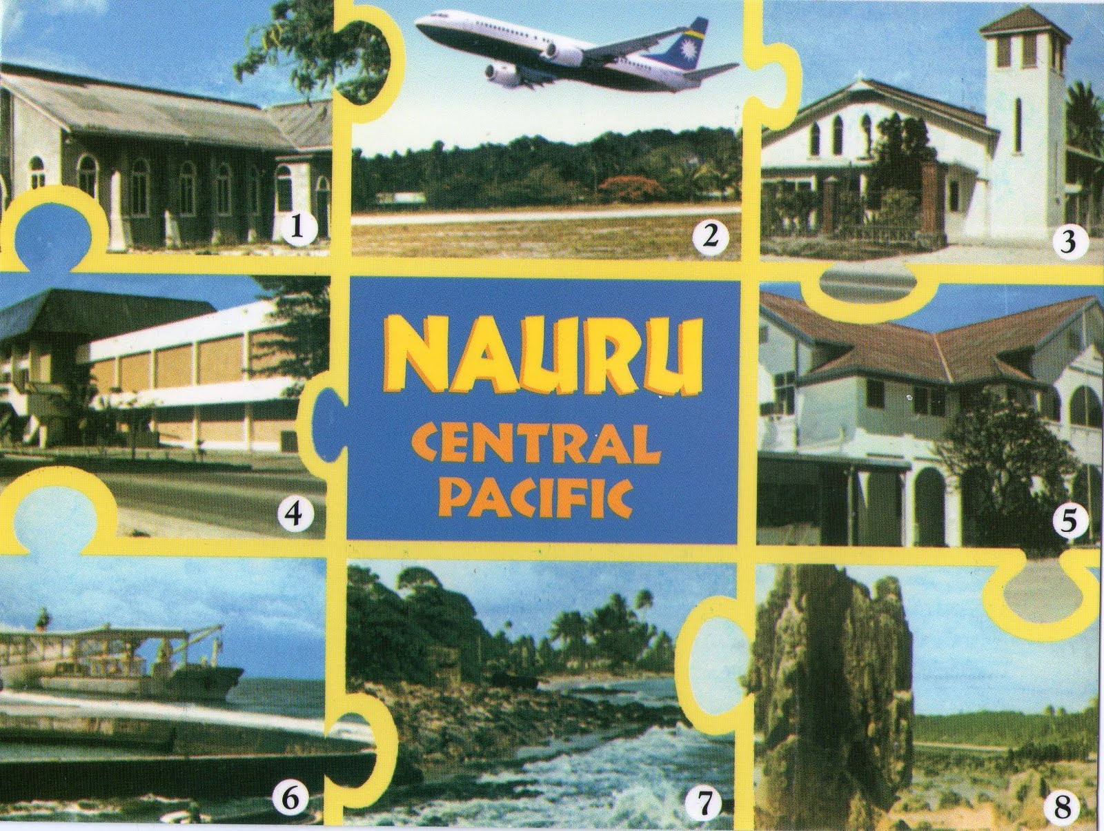 Postcards Journey: Nauru