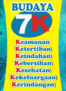 Contoh Setiingan Banner Budaya 7K 5S dan 6K - Design Banner Pamflete