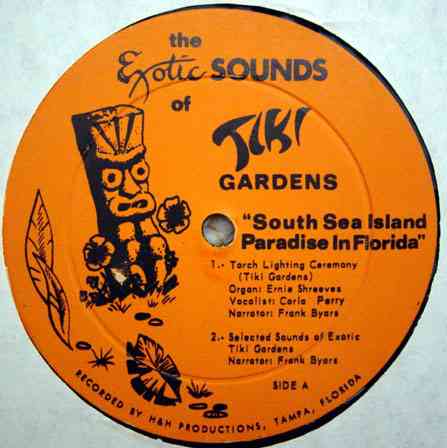 Dr.Cyclops' Tiki Lounge: Exotic Sounds of Tiki Gardens (1967) LP