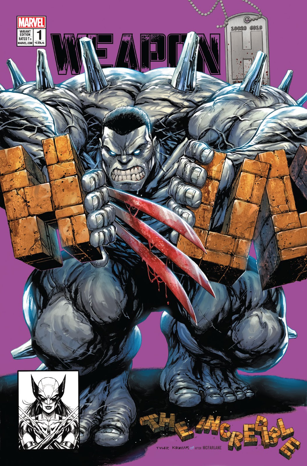 ¡Siempre quieres leer Un Cómic Más!: ADELANTO DE "WEPON H #1"