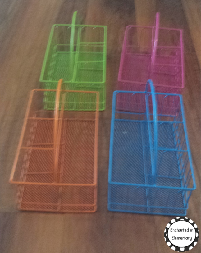 Monday Made It- Supply Caddies, Hall Passes, Scales, and an open house ...