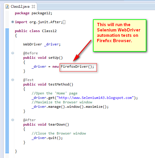 Selenium By Arun 314 Using Firefoxdriver For Running Selenium Webdriver Automation Tests On
