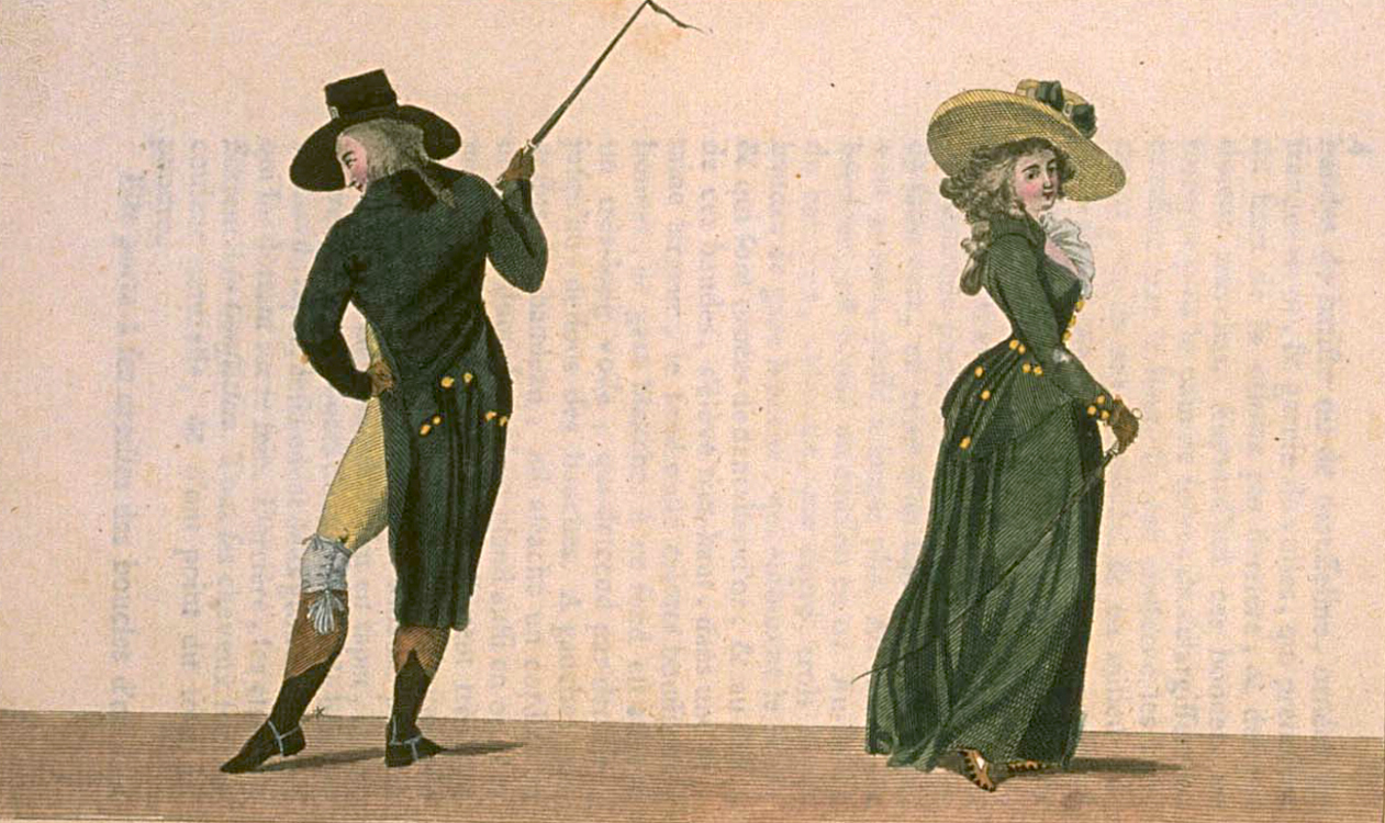 EKDuncan - My Fanciful Muse: 1785-1786 French Fashion Plates - "Des Modes"