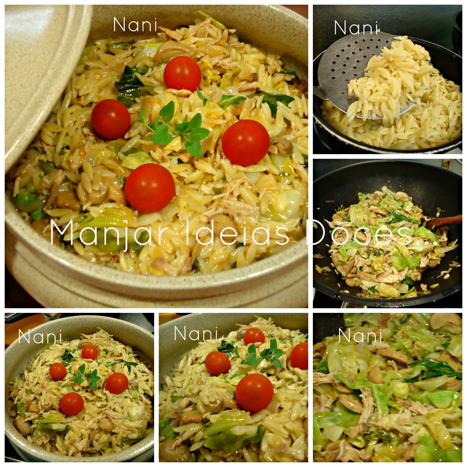 Manjar de ideias doces... e não só!: Massa Pevide com Galinha ...