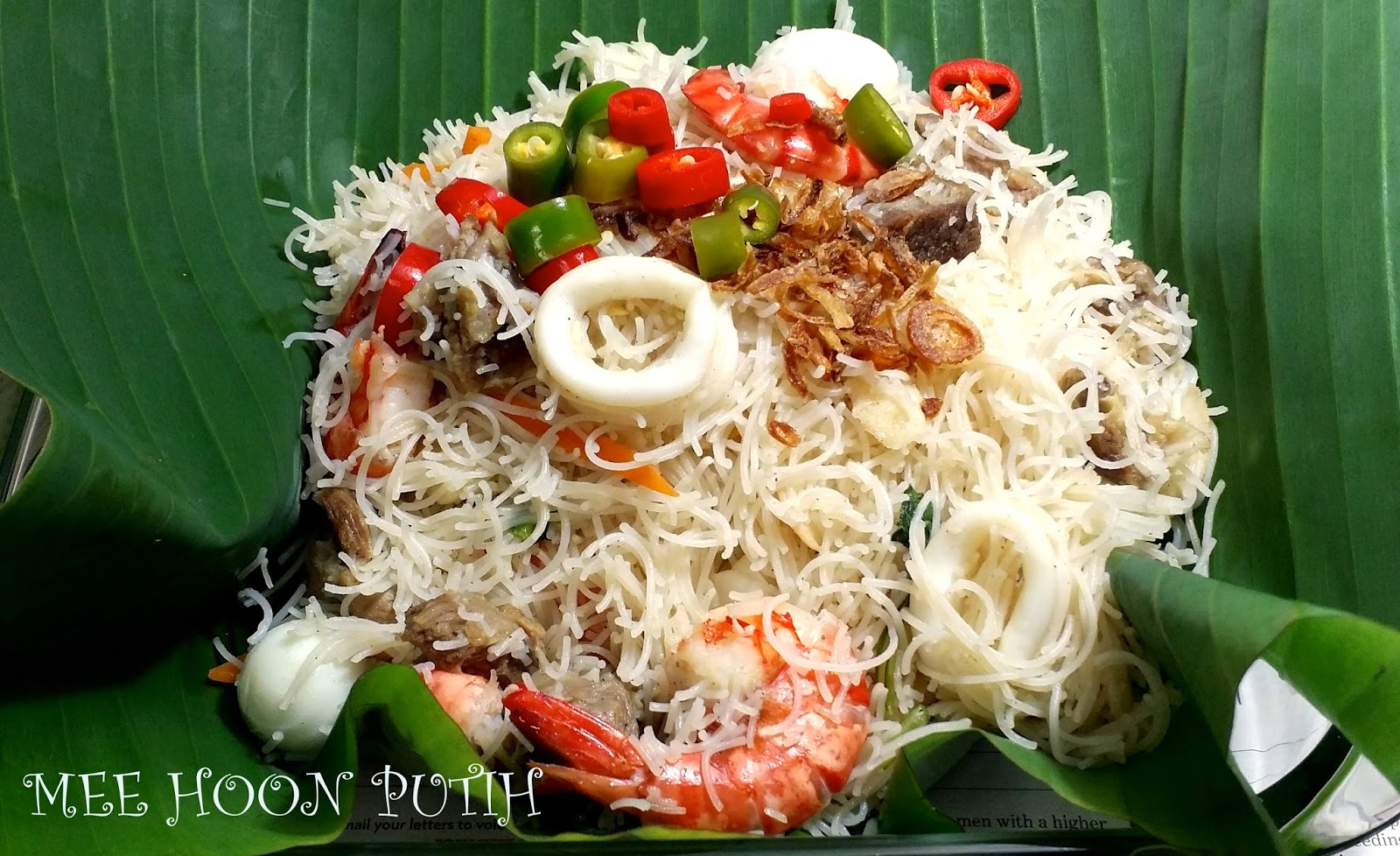 DAPUR KOTA SINGA: MEE HOON GORENG PUTIH