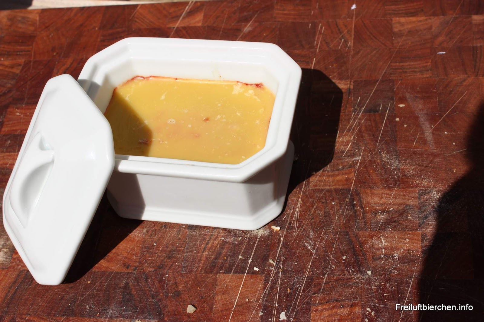 Freiluftbierchen: Impala-Liver paté