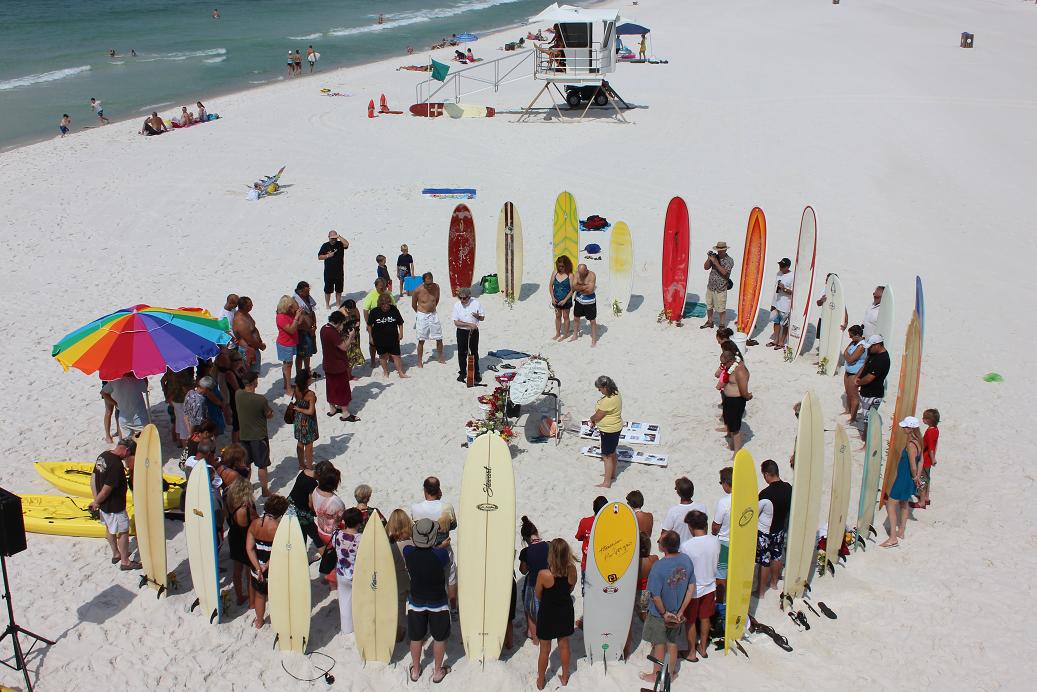 Lavon Wiggins Memorial Service and Paddle Out 07/07/12