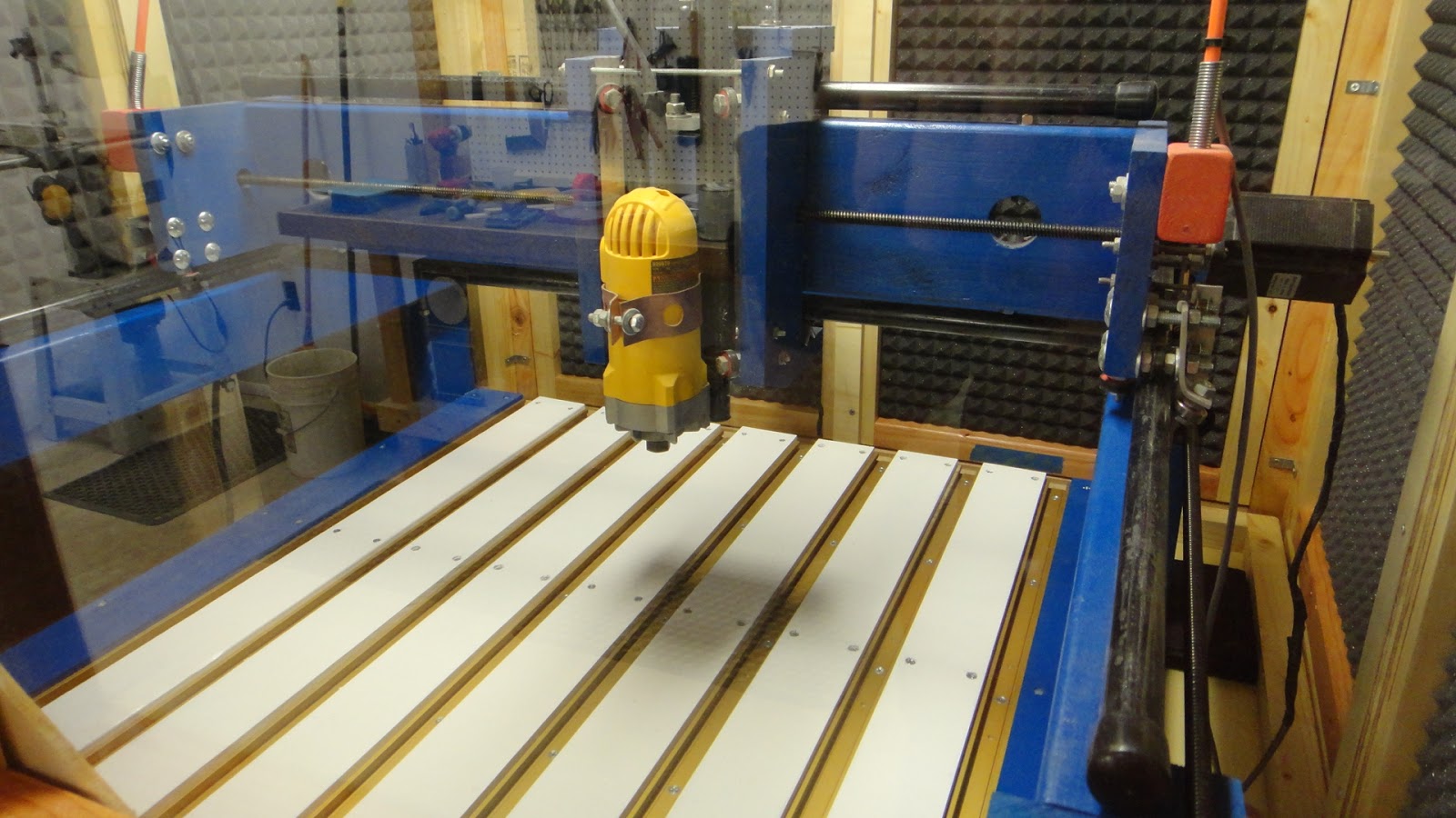 The Tinkers Workshop: Finishing Touches On The CNC Machine Enclosure