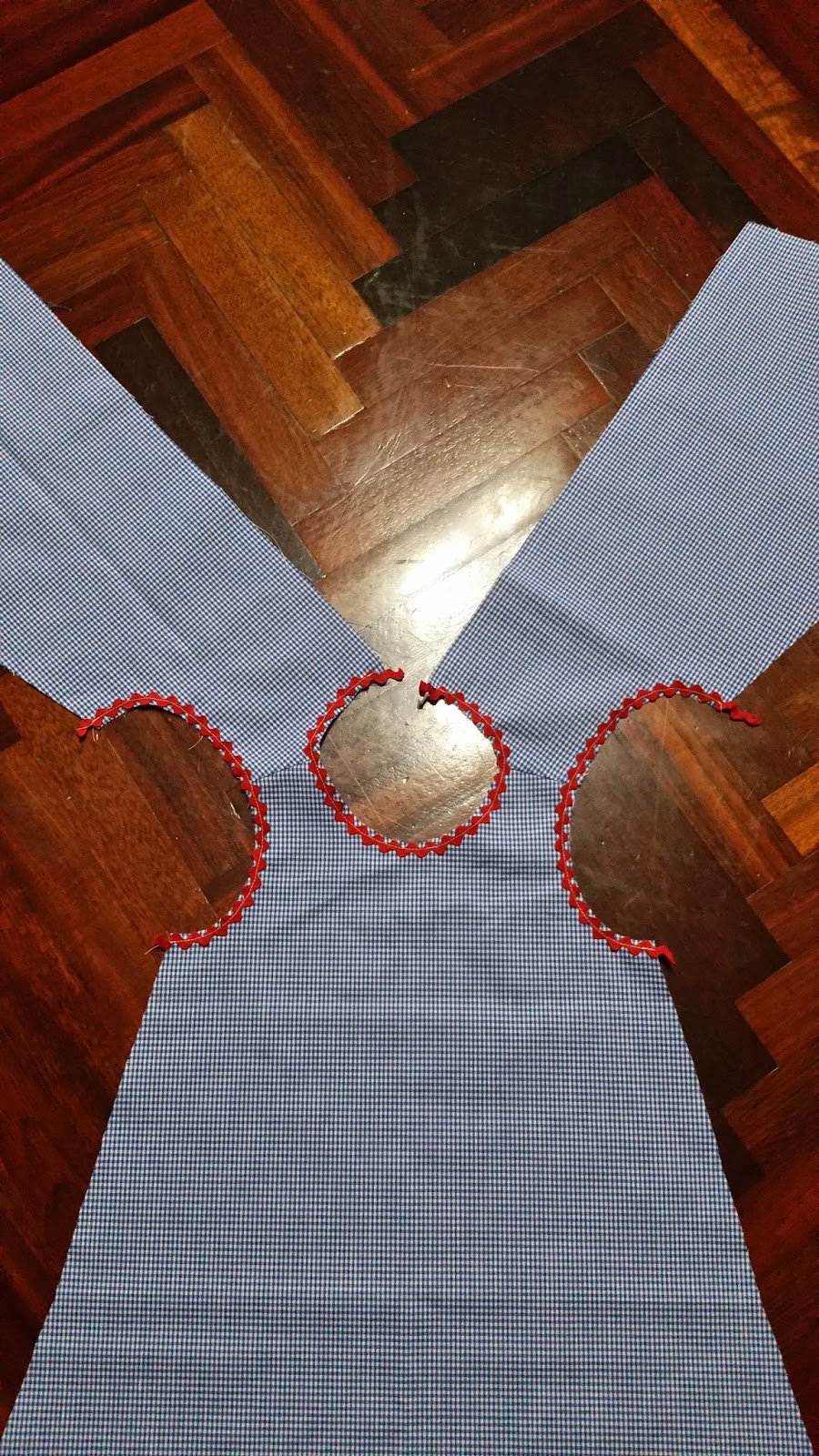 Erase una vez...: Tutorial de como forrar un vestido de niña: montaje y ...