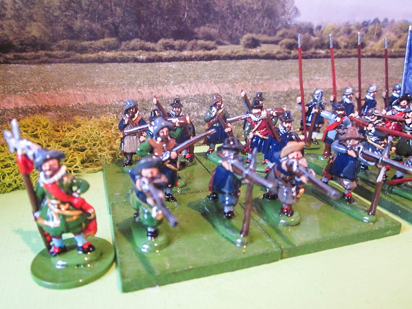 .: The Bohemian 'Blue' Regiment.