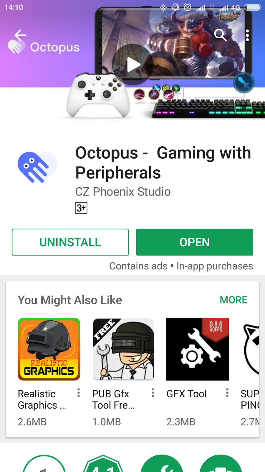 EL EV EN Online Shop: Mapping Gamepad Andoid (Octopus)