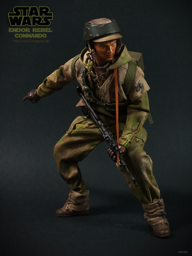 RED6: Sideshow Toys Star Wars 1/6 Endor Rebel Infantry (Reworked)