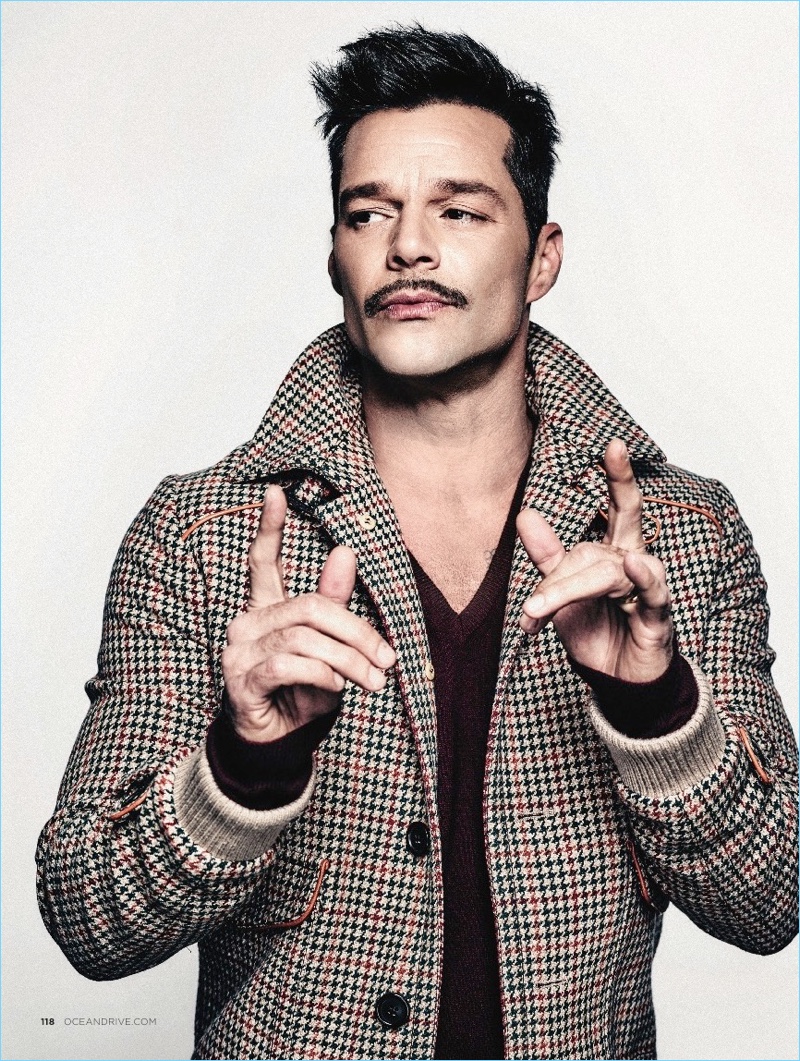RICKY MARTIN COVERS OCEAN DRIVE MAGAZINE | MALE MODELS OF THE WORLD