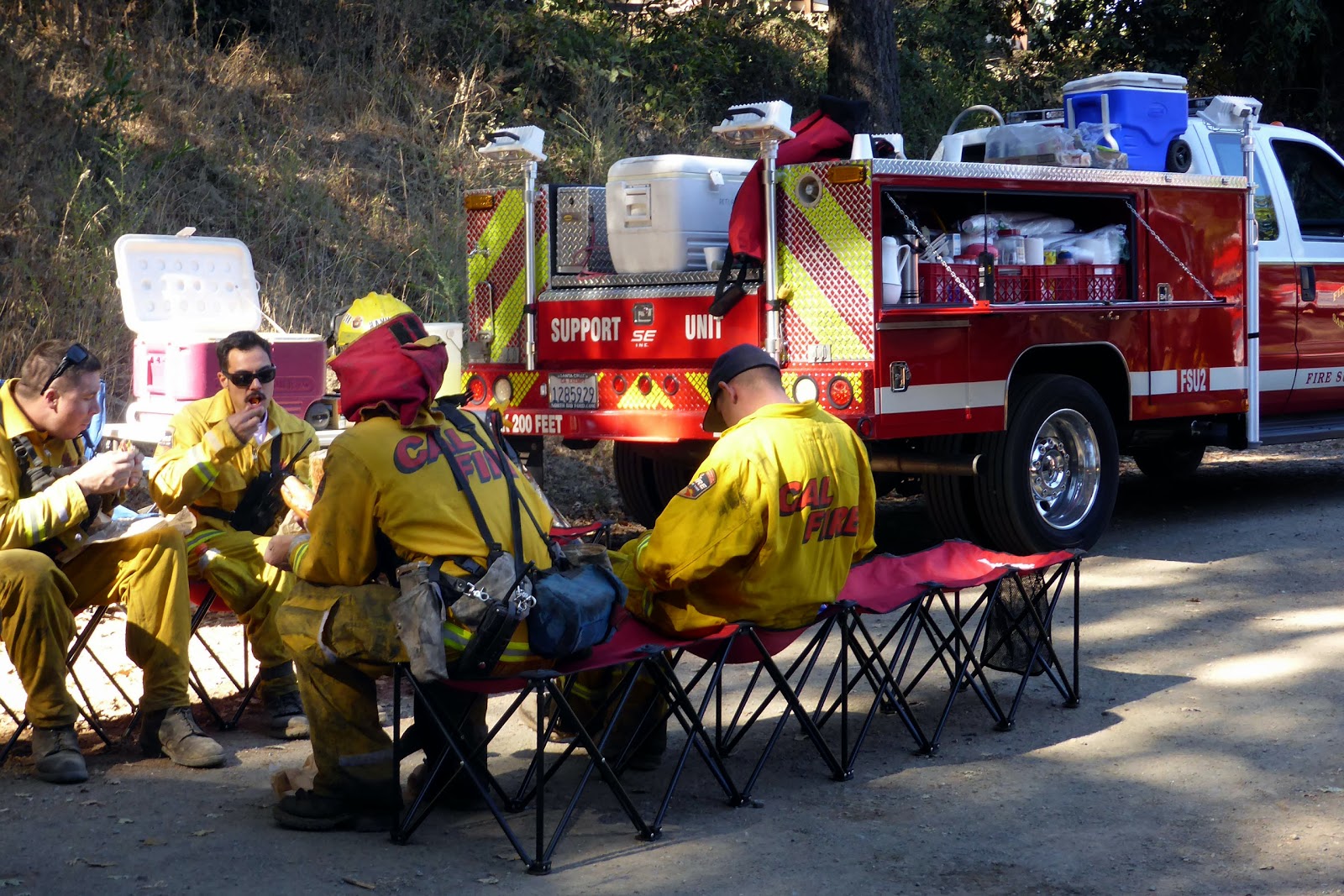 Fire Associates of Santa Clara Valley: Brush Fire On Hwy. 17 Causes 2nd ...