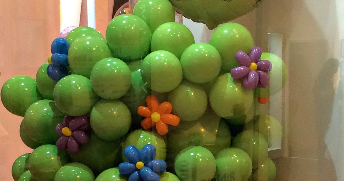 The Very Best Balloon Blog: Creating a woodland-themed window or decor ...