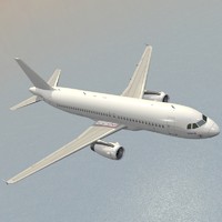 Finest 3D Models of Commercial Airplanes: Airbus A320