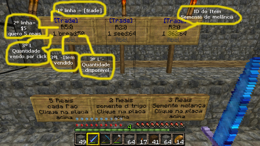 Como Fazer Placa No Minecraft