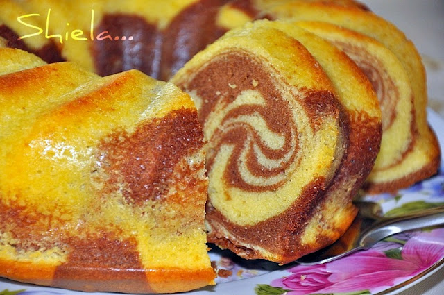 Spices Journey: Classic English Marble Cake