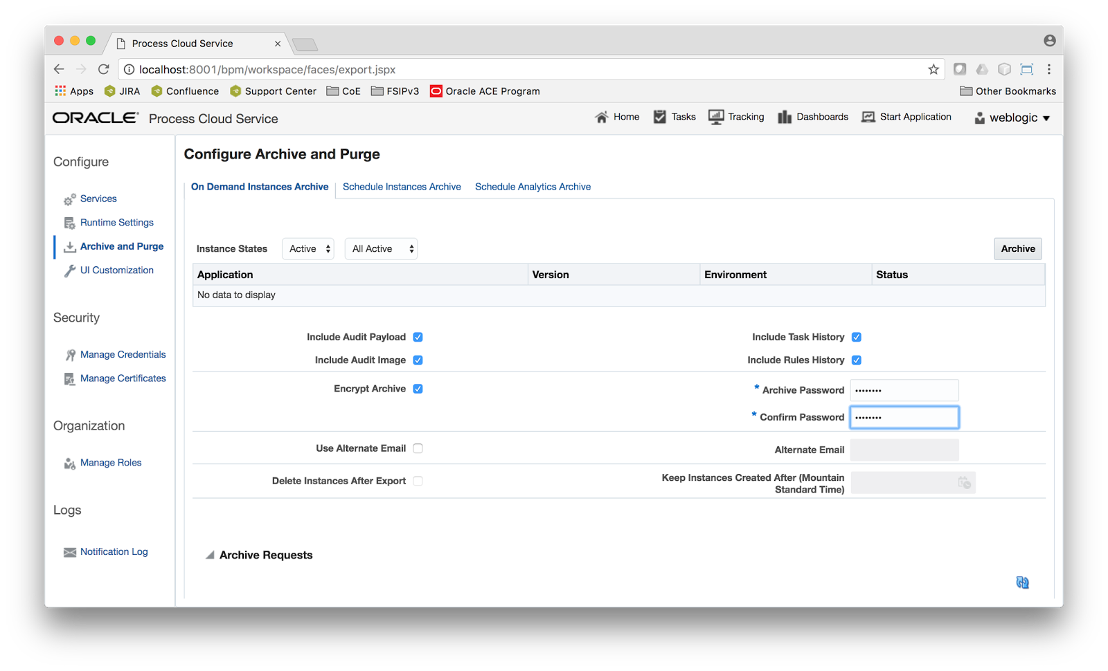 Antonis Antoniou's Blog: Instance Archiving and Purging in Oracle ...