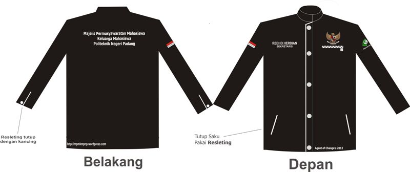 Konsep 30+ Desain Jaket Organisasi