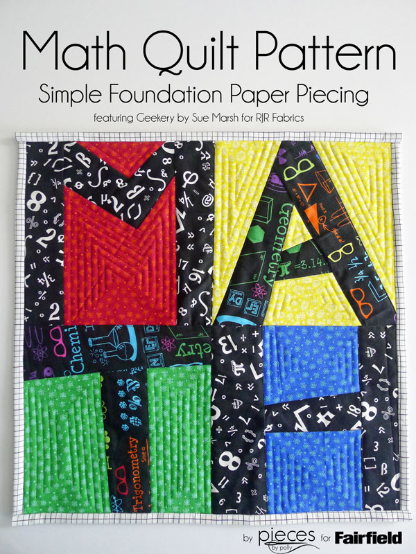 Pieces by Polly: MATH Quilt Pattern - Free Paper Piecing Pattern ...