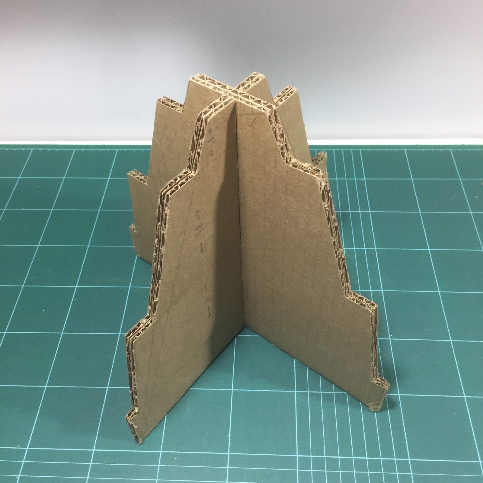 Stick This: DIY Cardboard Cupcake Stand