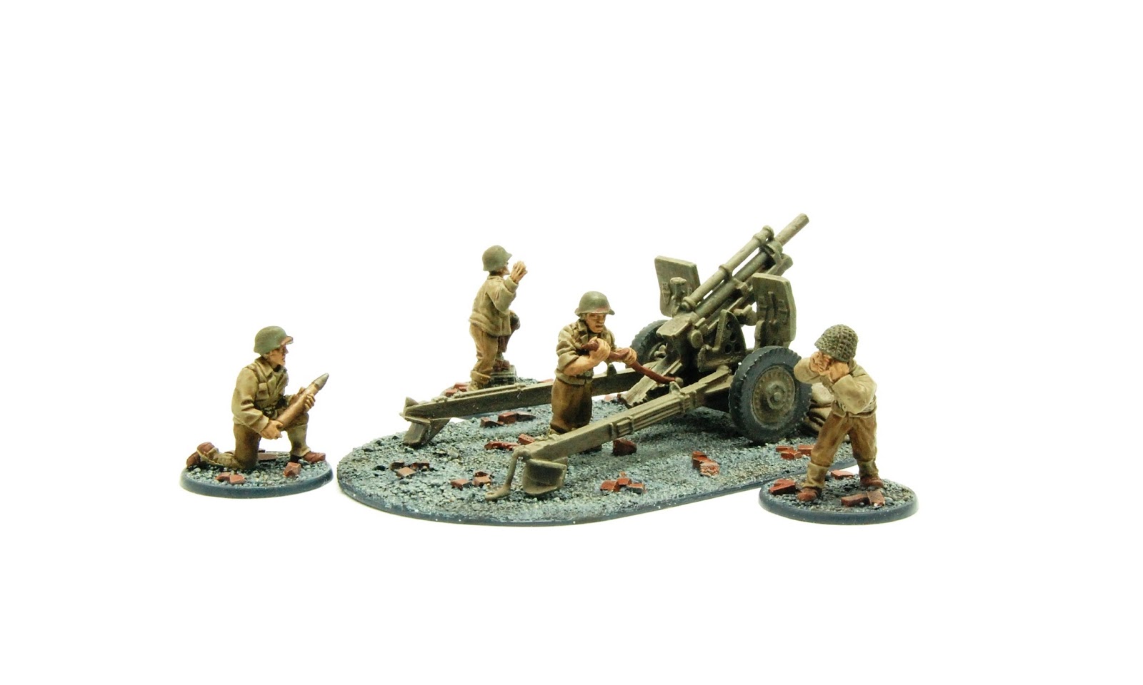 WrocWar: Bolt Action: US Army M2A1 105mm Howitzer