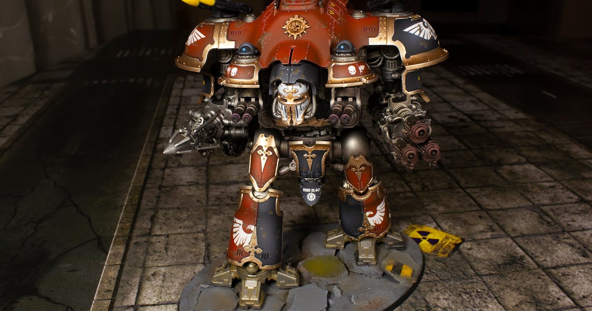 Into the Abyss painting: Imperial Knight Dominus