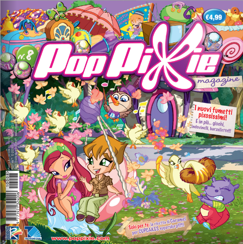 ¡Revista PopPixie nº8! ¡Ya a la venta en Italia! - Winx Club Lovely