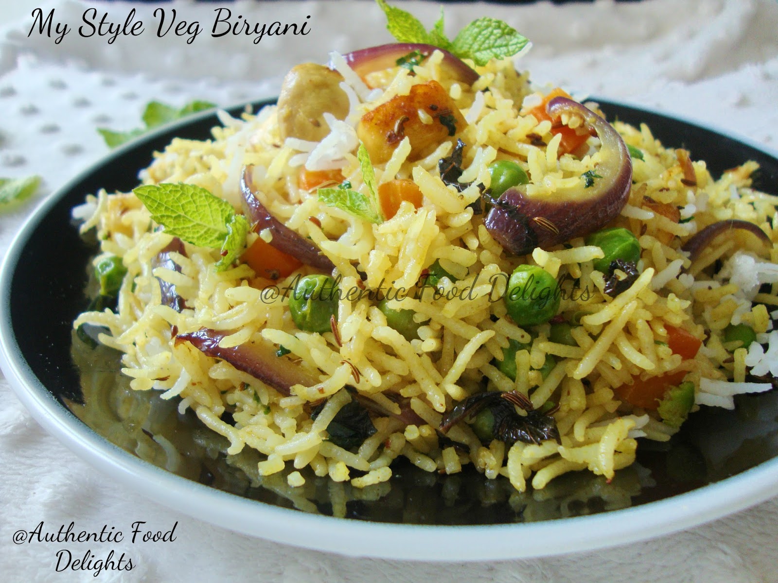 Authentic Food Delights: My style Veg Biryani