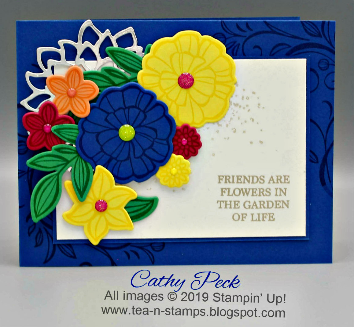 Tea and Stamps: May Flowers and 2018-2020 In Colors