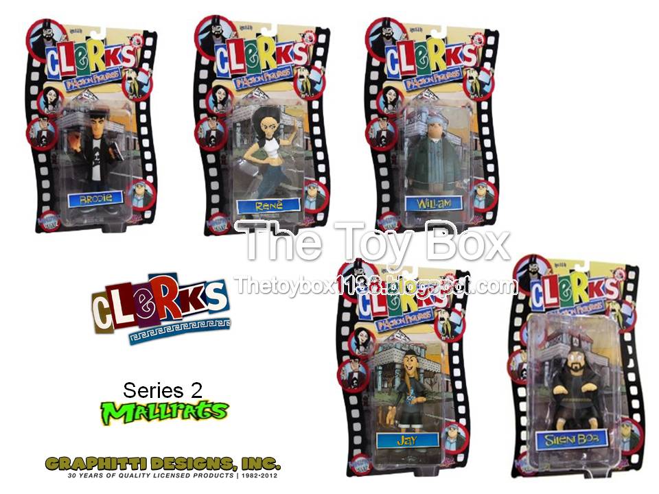 The Toy Box: Clerks Inaction Figures (Graphitti Designs)