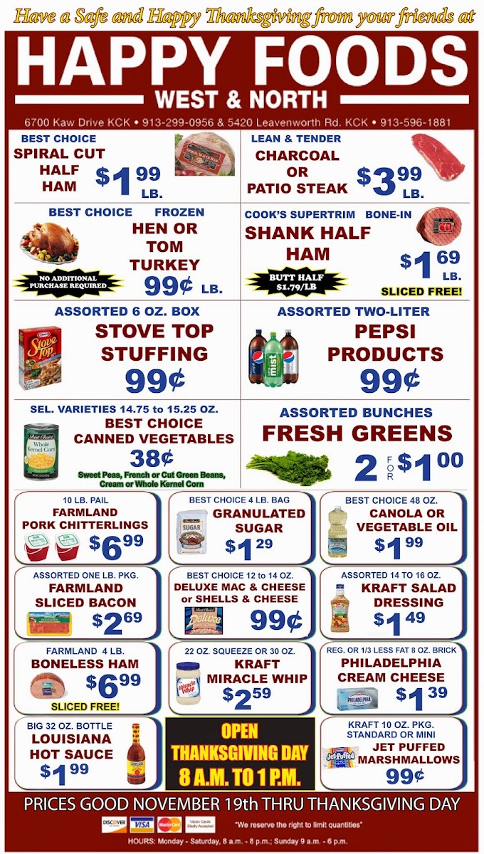 Kansas City Kansan: SPONSORED POST: This week's Happy Foods Ad