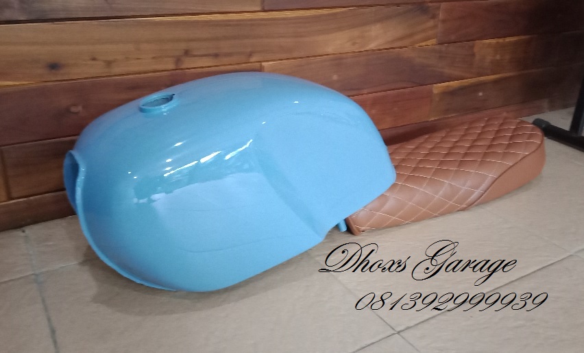 Tangki Knalpot Kustom: Tangki Custom BMW