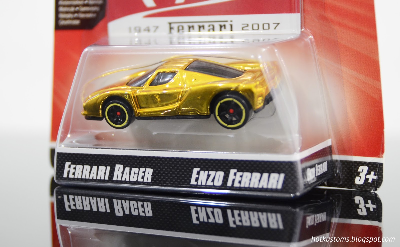 Hot Kustoms Mini Cars: The carded issue - 2007 Hot Wheels Ferrari Racer ...