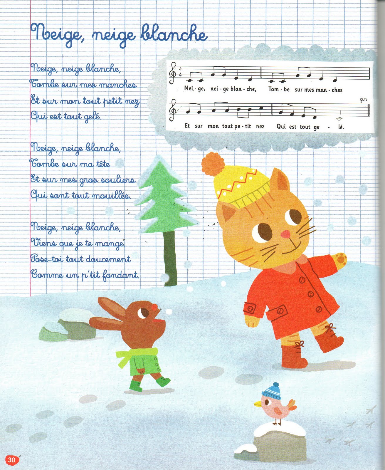 Les p'tites partoches: Neige, neige blanche