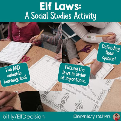 Elementary Matters: Elf Laws: A Social Studies Activity