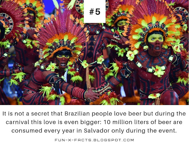 10 interesting facts about Carnival in Brazil | Amazing WTF Facts