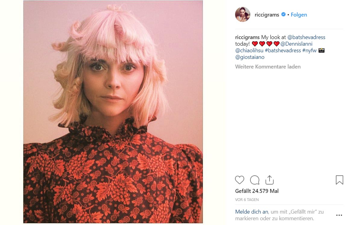 New WonderfulChristinaRicci: Februar 2019