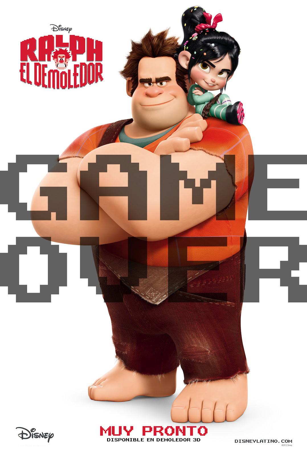 3 NUEVOS POSTERS DE LA PELÍCULA "RALPH EL DEMOLEDOR" "WRECK-IT RALPH ...
