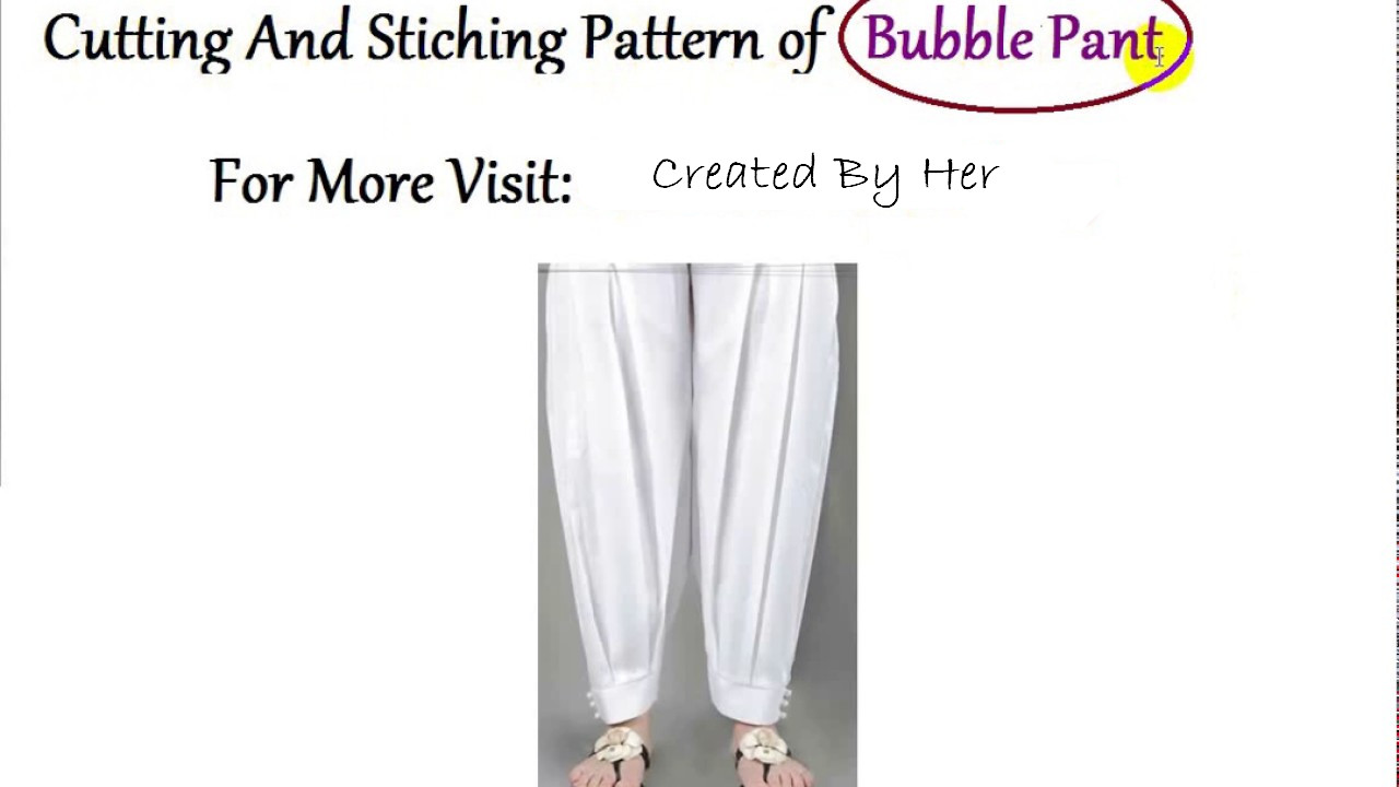 Bubble Pant Pattern Free - Created By Her