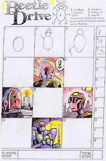 Beetle Drive Robot Doodles