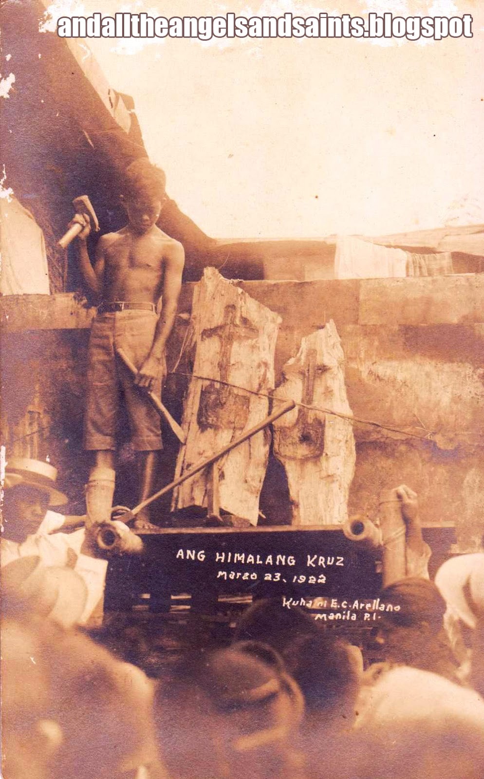 AND ALL THE ANGELS AND SAINTS: 310. Santo Stories: KAMBAL NA KRUS OF TONDO