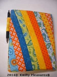 Kwilty Pleasures: FABRIC COVERED JOURNAL TUTORIAL